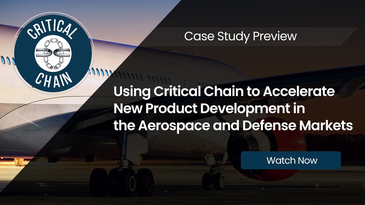 Using Critical Chain to Accelerate New Product Development in the ...