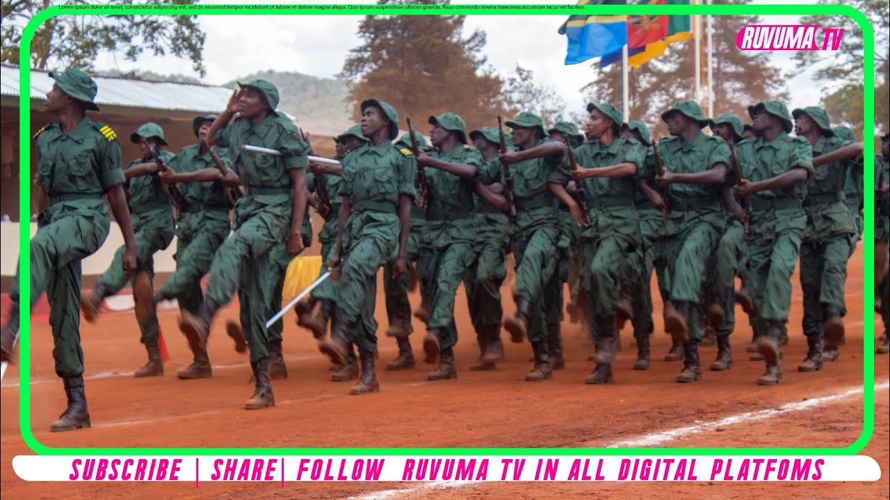 🔴 TAZAMA GWARIDE LA VIJANA JKT MLALE UFUNGAJI MAFUNZO OPARESHENI ...