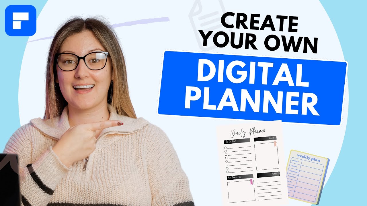 Create an interactive digital planner | Step-by-step tutorial | Free ...