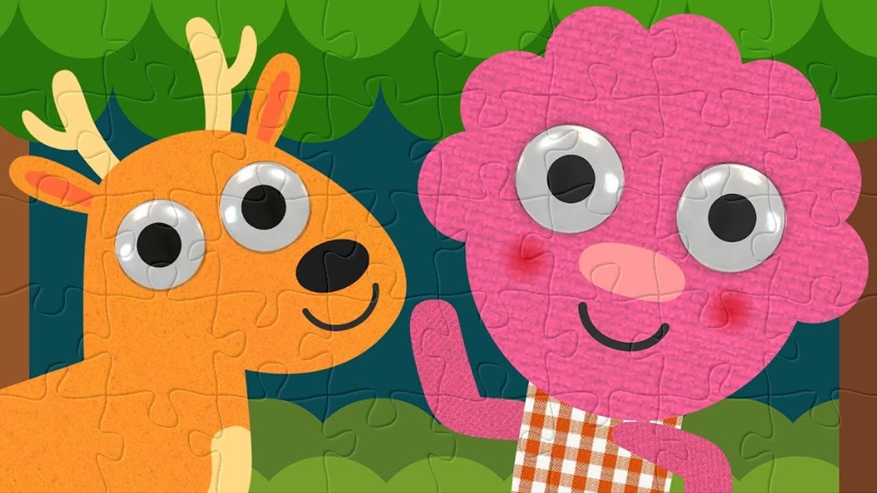 🌲 Walking In The Forest – Noodle & Pals Puzzle 🧩 Fun Educational Video ...