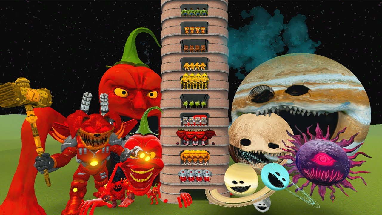 TALLGRASS LITTLE TO BIG ALL SATURN WAKES UP VS PEPPER DINDINDUN FAMILY ...