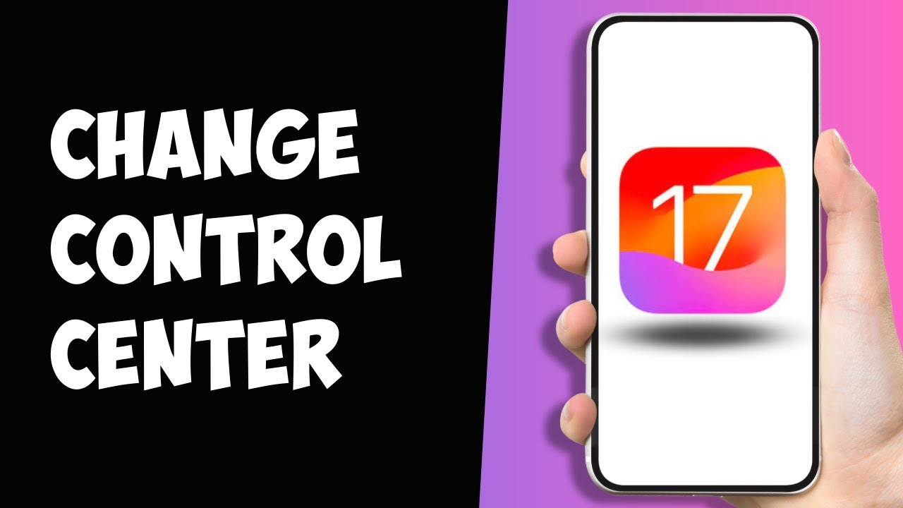 How to Change Control Center in iPhone iOS 17 - YouTube