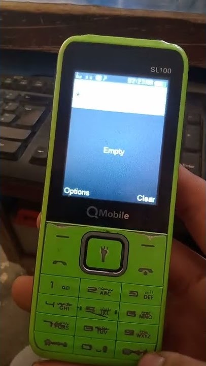 Qmobile SL100 imei change code 2022 - YouTube