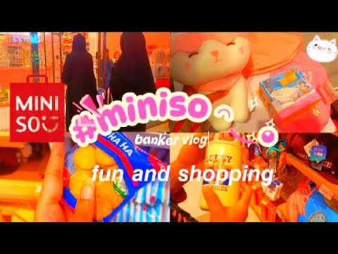 Miniso Shopping Store Tour & Haul lCutest Find l banker life lAesthetic ...