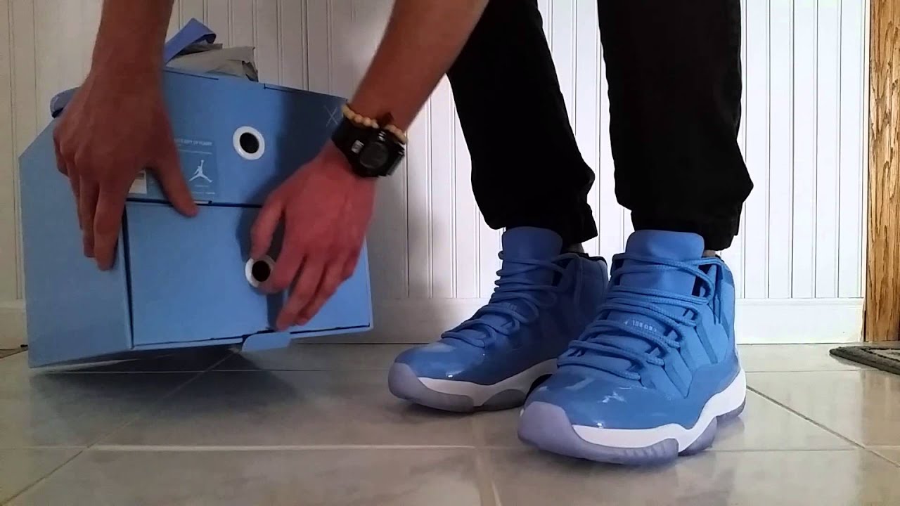 NIKE AIR JORDAN RETRO XI 11 XX9 29 PANTONE BLUE ULTIMATE GIFT OF FLIGHT ...