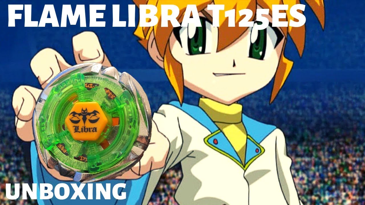 Flame Libra T125ES Unboxing | Midfake | Beyblade Metal Fight | メタルファイト ...