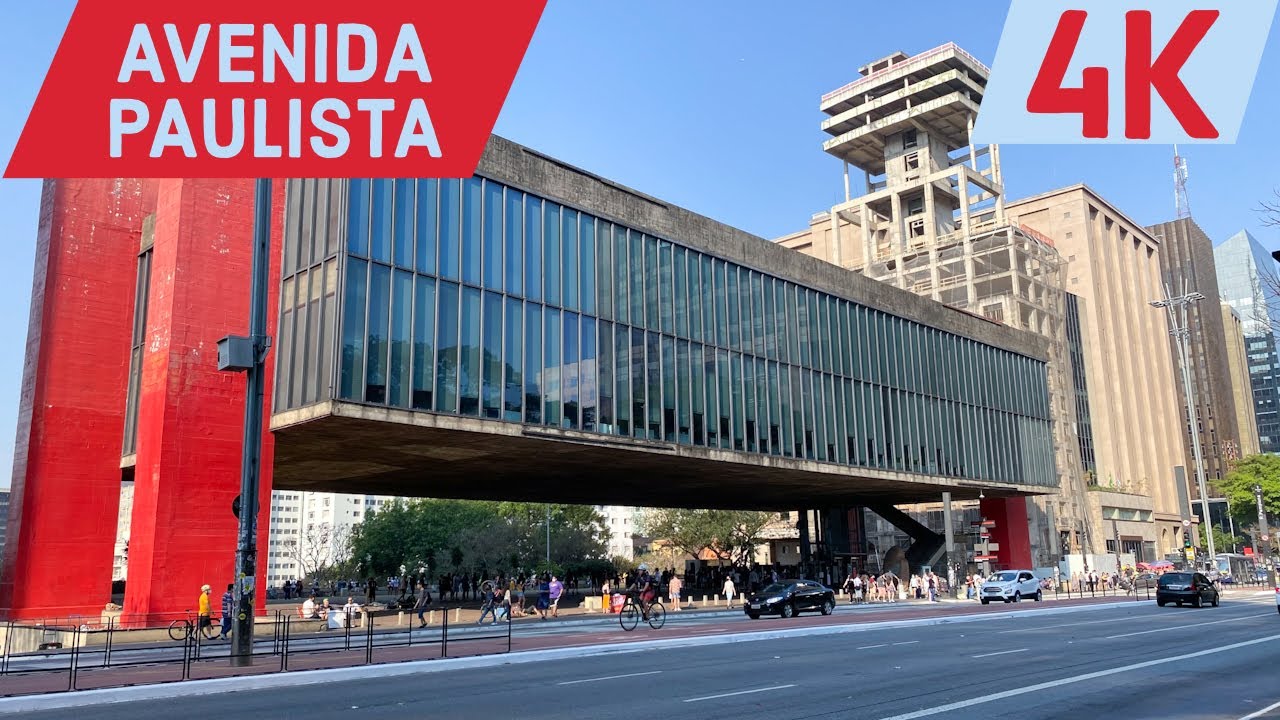 AVENIDA PAULISTA | Masp a Consolação - Caminhada em 4k | 2021 - YouTube