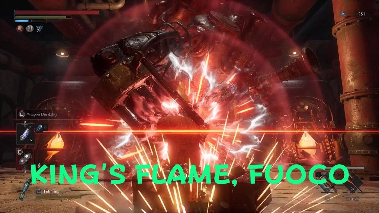 King's Flame, Fuoco | Lies of P - YouTube