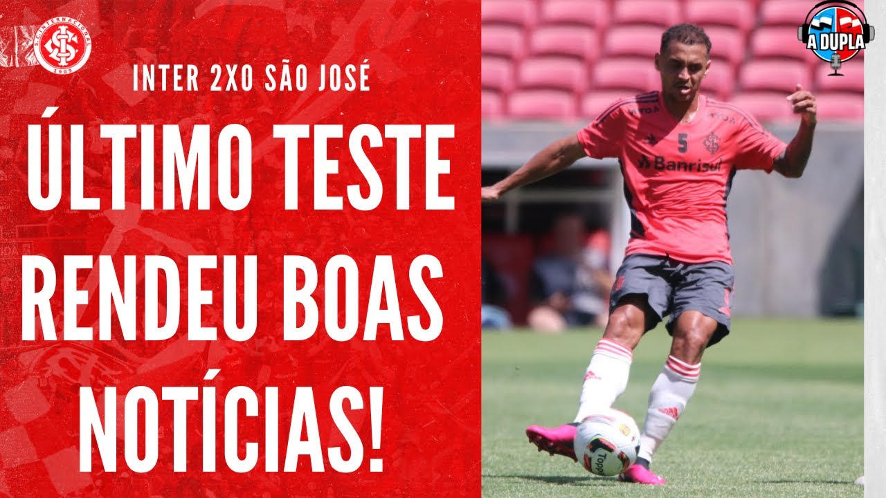 🔴⚪️ Inter: Matheus Dias jogou muito | A mudança da zaga | Os destaques ...