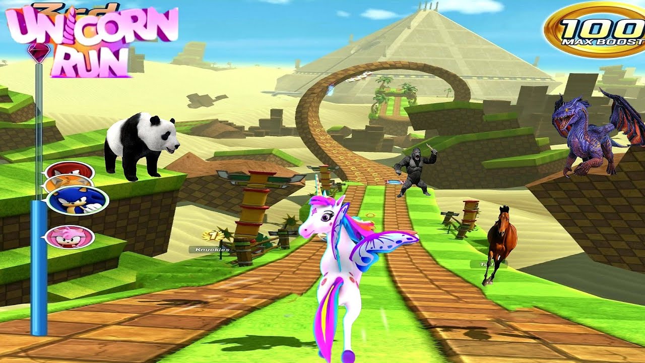 Unicorn Run Game - Horse Running at JUNGLE | Android/iOS Gameplay HD ...