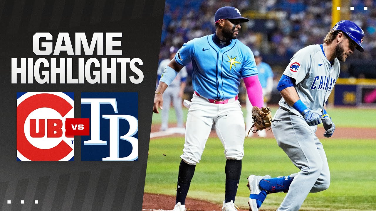Cubs vs. Rays Game Highlights (6/13/24) | MLB Highlights - YouTube