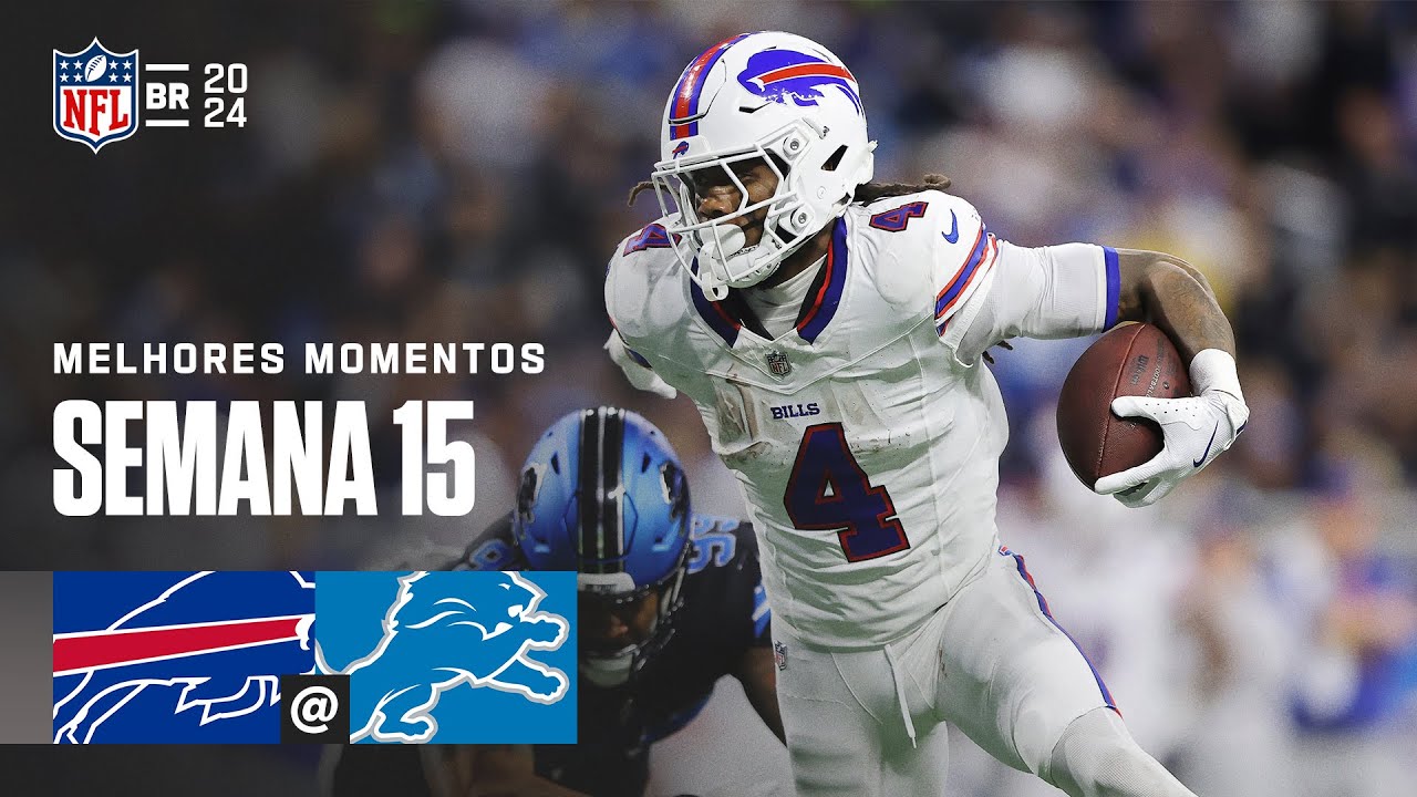 Buffalo Bills vs. Detroit Lions | Melhores Momentos | NFL 2024 - YouTube