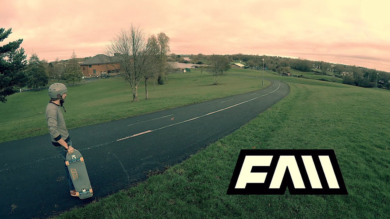 Fall Longboarding | GoPro 4 | 4K | 120fps | Craigavon Lakes - YouTube