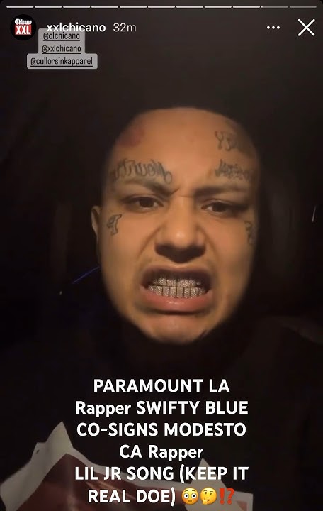 Los Angeles Swifty Blue Co Signs Modesto Ca Lil Jr 🤯‼️what Yall Think Collab On The Way ⁉️ Youtube
