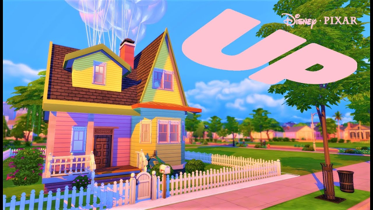 The Up House (Carl and Ellies House from Disney Pixars Up) || The Sims ...