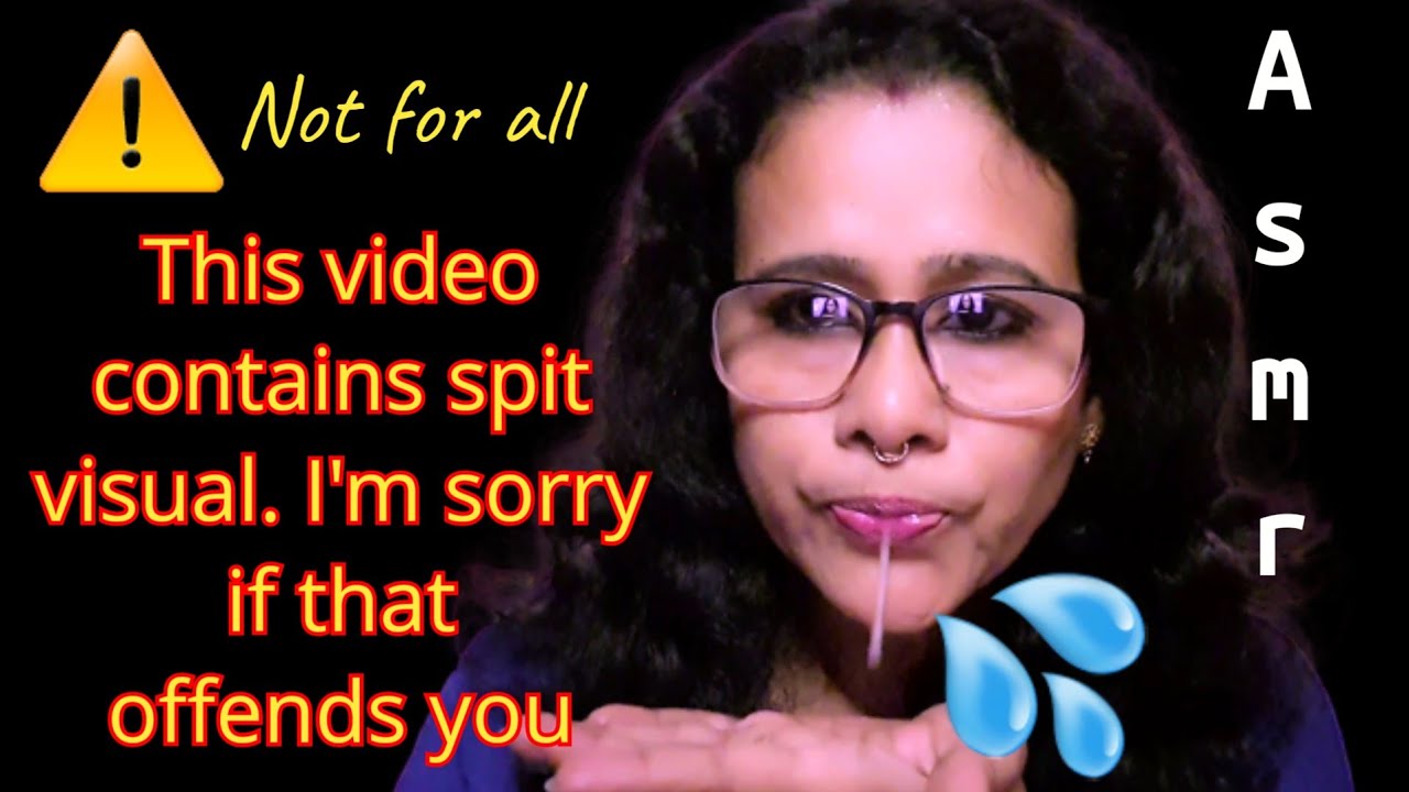 asmr~ A Very spitty spit painting & Spit Visualizations Cleansing your ...