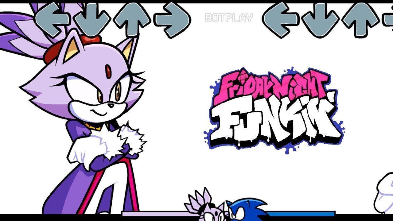 FNF - Sonic Vs Blaze Mod (Rush) - YouTube