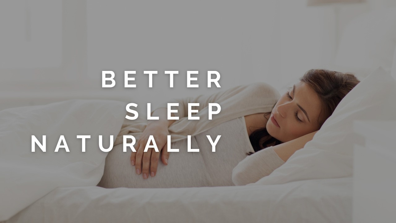 How to Improve Your Sleep Naturally: 3 Easy Tips for Better Rest - YouTube