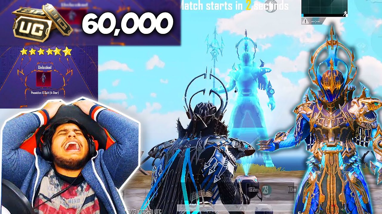 SPENDING 60,000 UC to BUY NEW POSEIDON X-SUIT Ocean Archlord | BEST ...