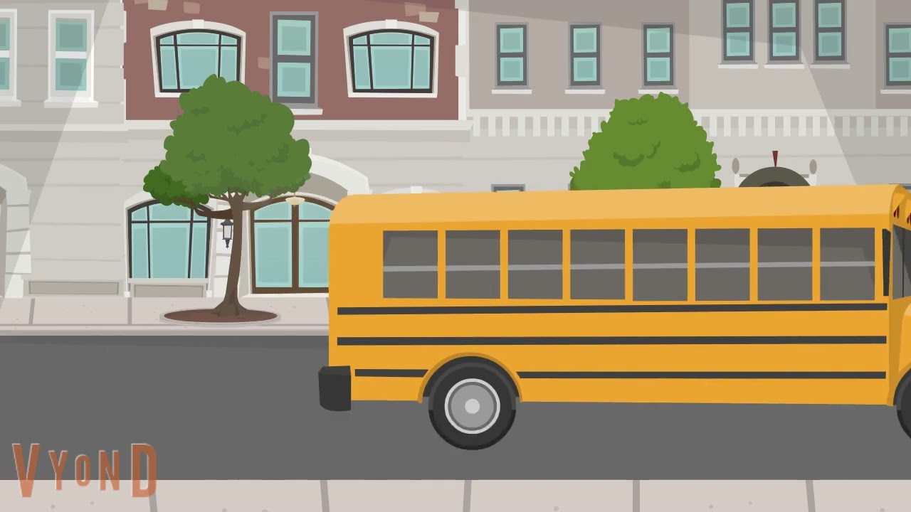 Cyan hijacks the school bus and gets grounded - YouTube