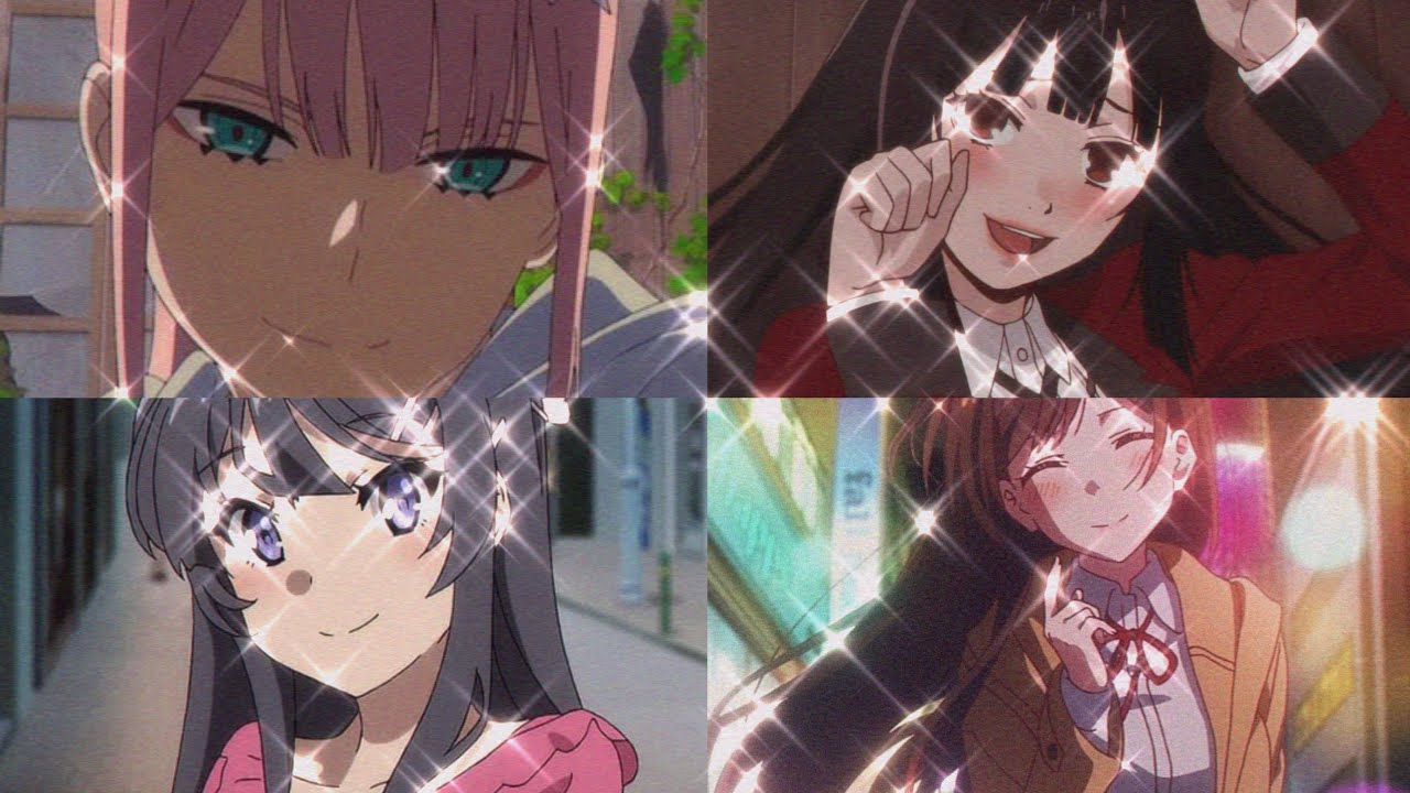 Beautiful Anime waifus - YouTube