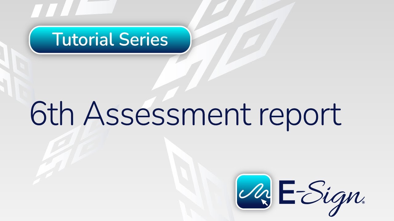 6th Assessment report | E-Sign - YouTube