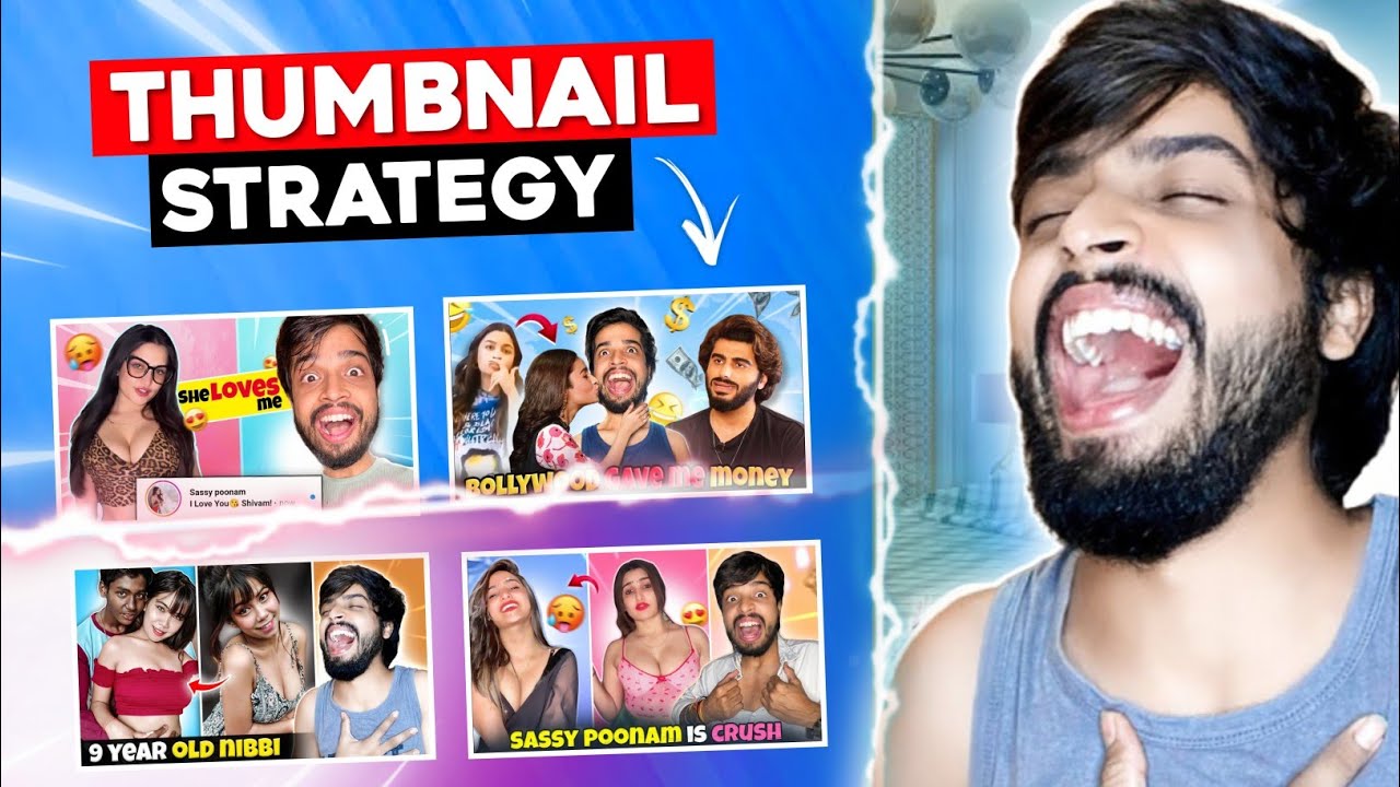 How to make Attractive Thumbnails like @Shivamsinghrajput55 - YouTube