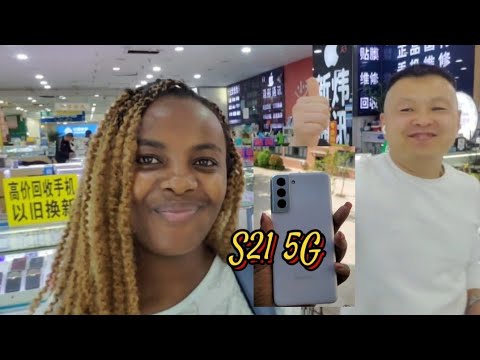 Let's go buy a Second hand phone(S21) here in Jinan,China and get to ...
