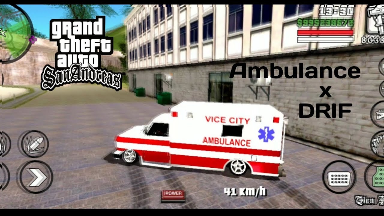 [SHARE] Ambulance Drif Edition Suport Samp 2Mb ll GTA SA ANDROID - YouTube