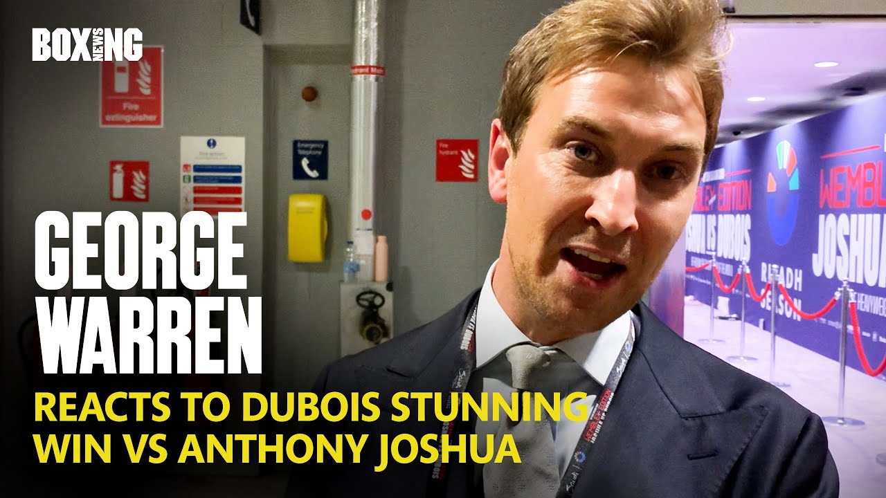 George Warren Reacts To Daniel Dubois Stunning KO Win vs Joshua - YouTube