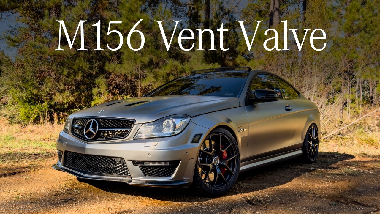 Mercedes W204 C63 AMG Crankcase Vent Valve (PCV) Install DIY! - M156 V8 ...