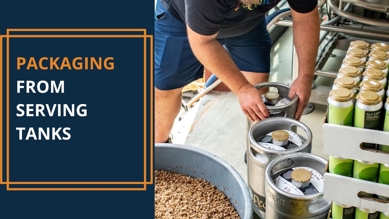 Packaging from Serving Tanks in Beer30 - YouTube