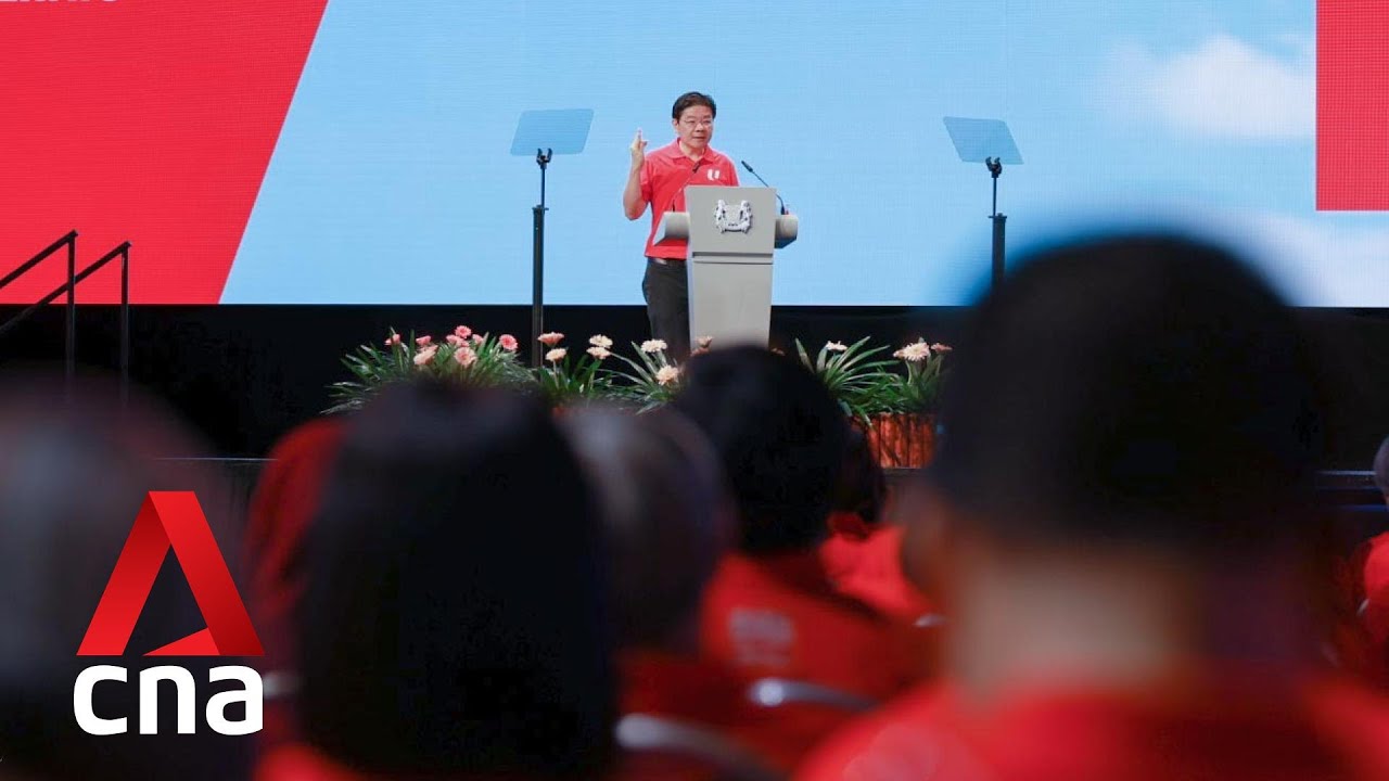 In full: DPM Lawrence Wong’s May Day Rally speech - YouTube