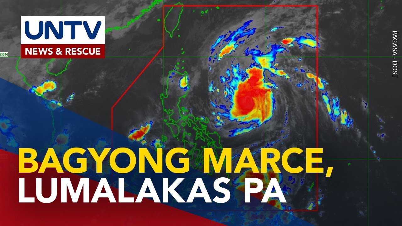 Signal No. 1, nakataas na sa ilang bahagi ng Luzon; Bagyong Marce ...