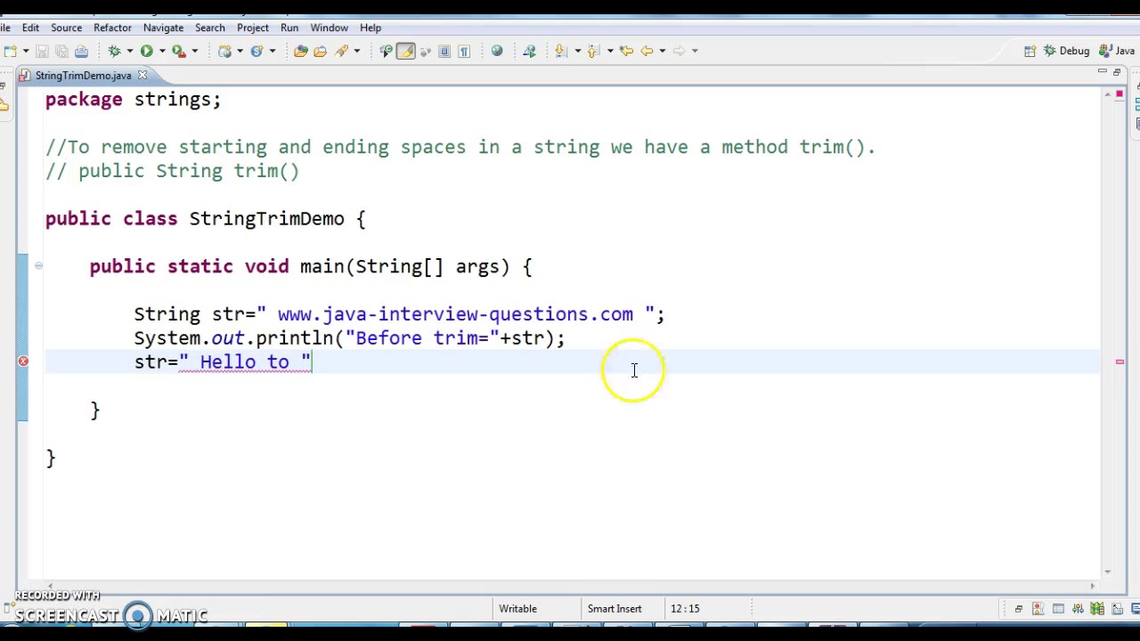 Solved How To Properly Trim Whitespaces From A String 9to5Answer Solved How To Properly Trim Whitespaces From A String 9to5Answer