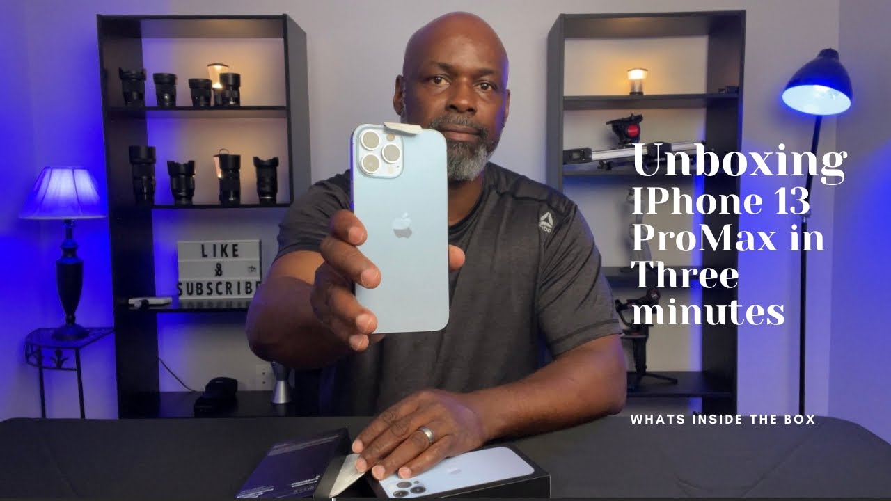 IPhone 13 ProMax Unboxing: WHATS INSIDE THE BOX - YouTube