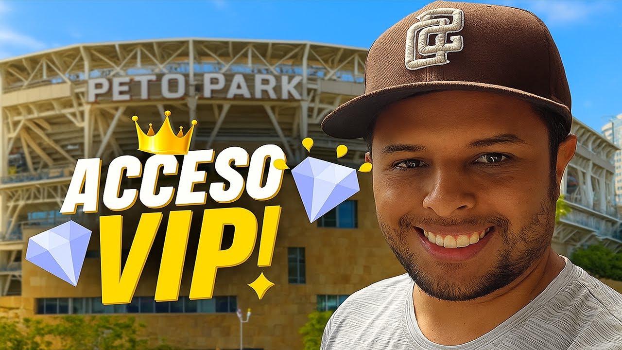 Entré COMO VIP al estadio de los Padres… ¡No lo podía creer! - YouTube