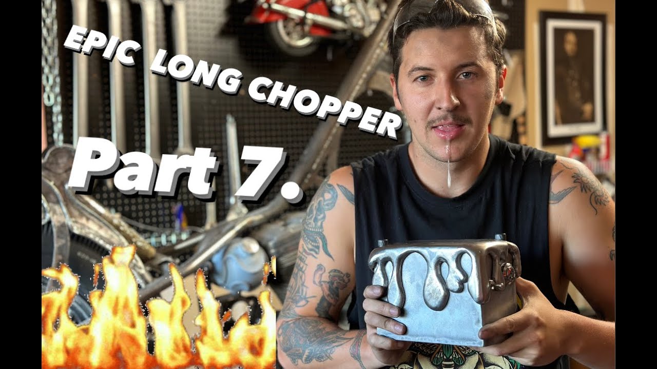 Drippy Battery Box - Epic Long Chopper Part 7. - YouTube