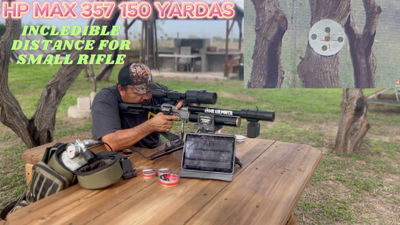 AEA HP MAX IS BACK AT 150 YARDS INCREDIBLE ONLY 13' BARREL - YouTube