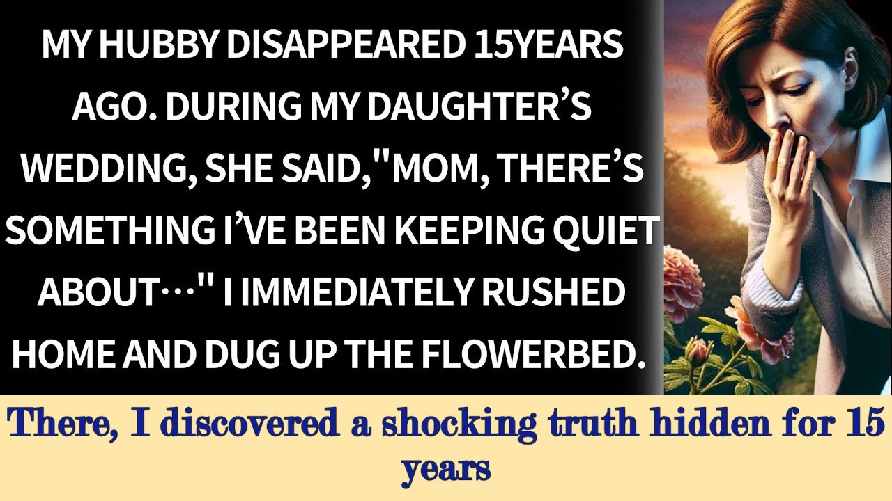 At my daughter's wedding, I said, 'Mom, there's something I've been holding back...' - YouTube