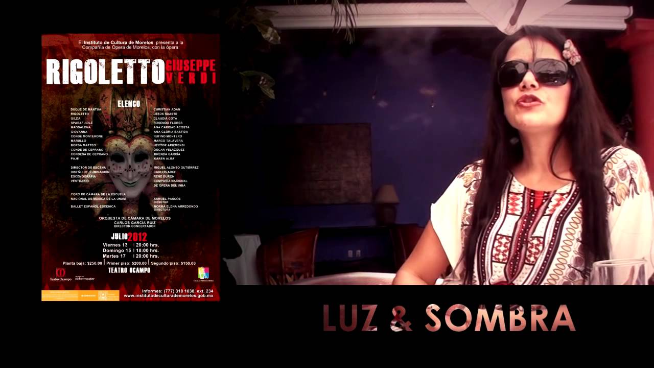 Opera Rigoletto - Charla con Gilda promocional Martes 17 - YouTube