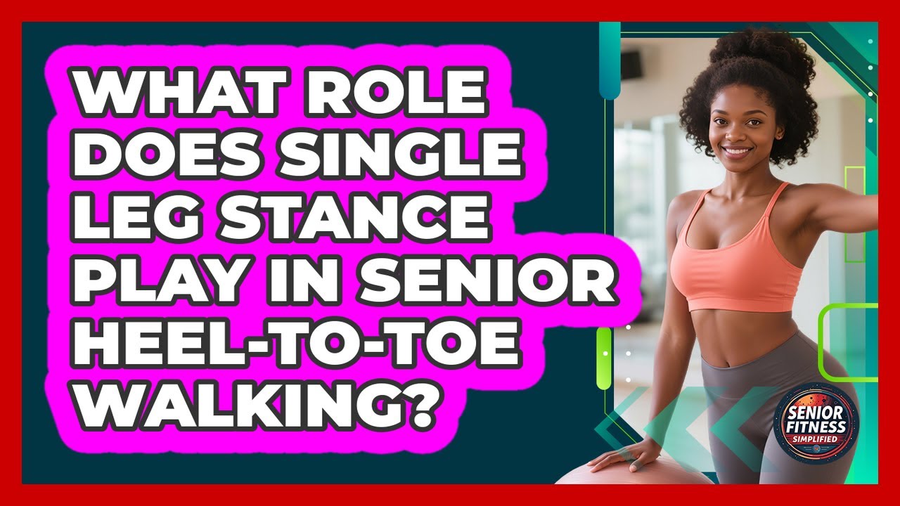 What Role Does Single Leg Stance Play In Senior Heel-to-toe Walking ...