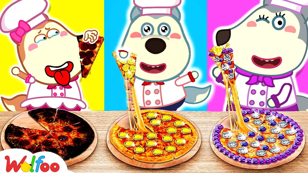 Rich vs Broke vs Giga Rich Food Challenge - Cool Kitchen Tricks ...