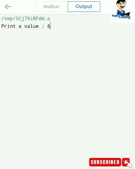 Printing ASCII value using C program in tamil #happycoding #cprogramming #shorts #tamil # ...