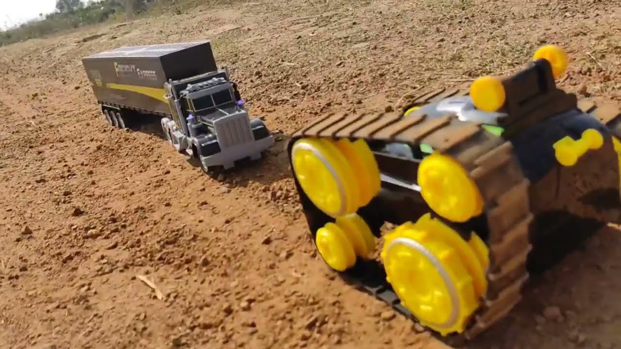 Remote Control Freight Express vs Ex Car Unboxing And Testing | RC Car ...