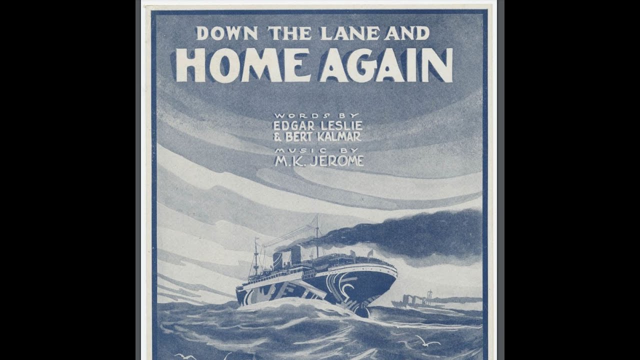 Samuel Ash "Down The Lane And Home Again" on Columbia A2689 (1918) 78 ...
