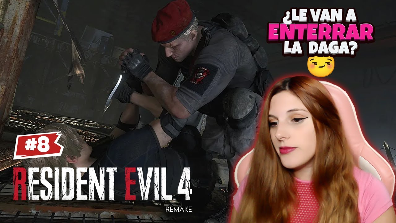 RESIDENT EVIL 4 REMAKE #8| KRAUSER ES UN MONSTRUO 🙆‍♀️ - YouTube