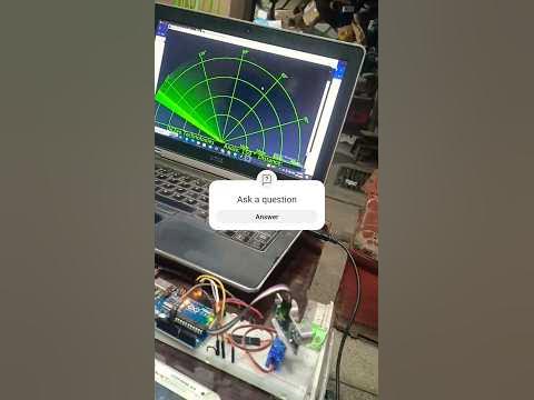 Ultrasonic Radar System using Arduino #arduino #electronics#projects# ...