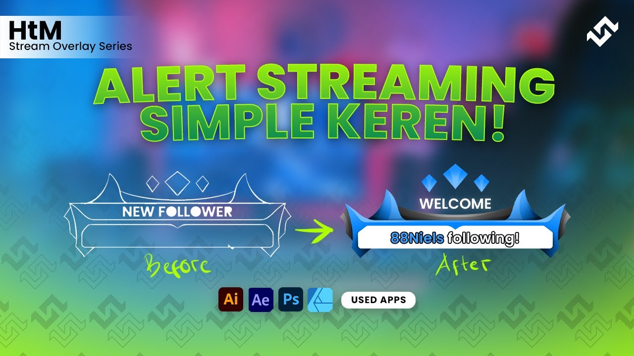 TAMPILAN STREAMING LEBIH PROFESSIONAL DENGAN ALERT! - HtM Stream ...