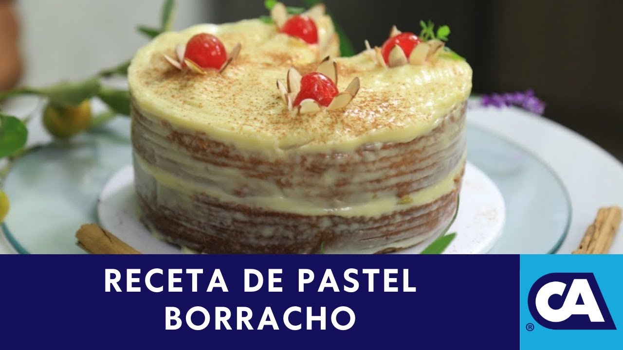 PASTEL BORRACHO | Cocina Caliente - YouTube
